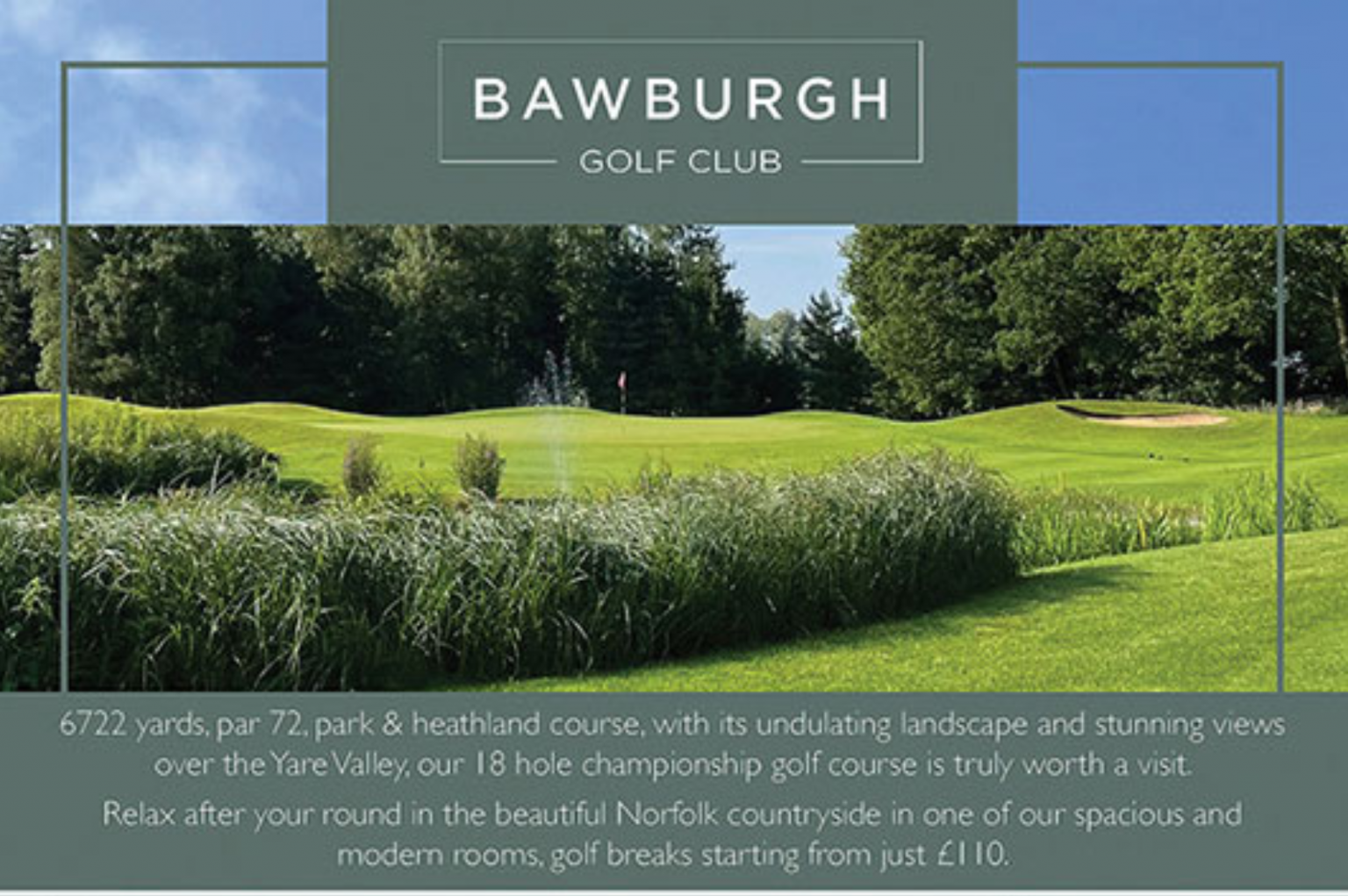 Bawburgh Golf Club, Norfolk – Suffolk Norfolk & Essex Golf
